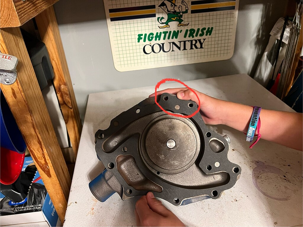 351 Cleveland water pump install - Cougar Community - Classic Cougar ...