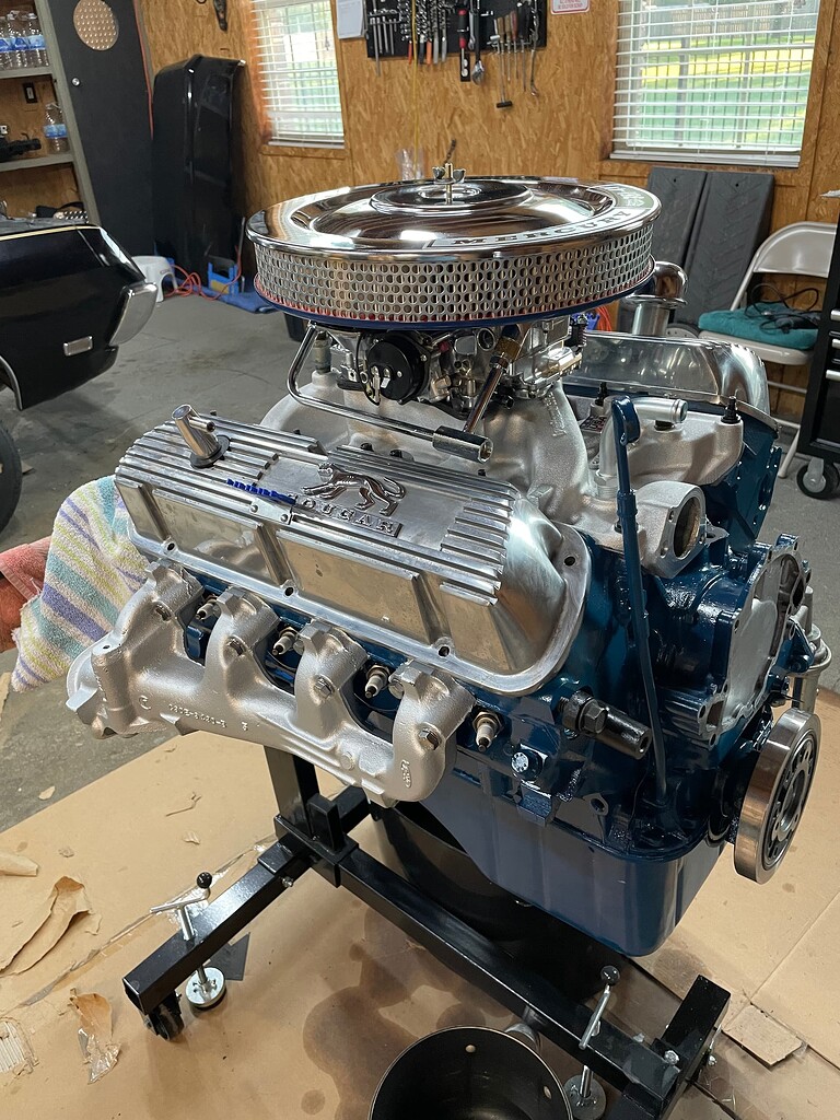 351W rebuild progressing nicely - Classic Cougar Maintenance ...