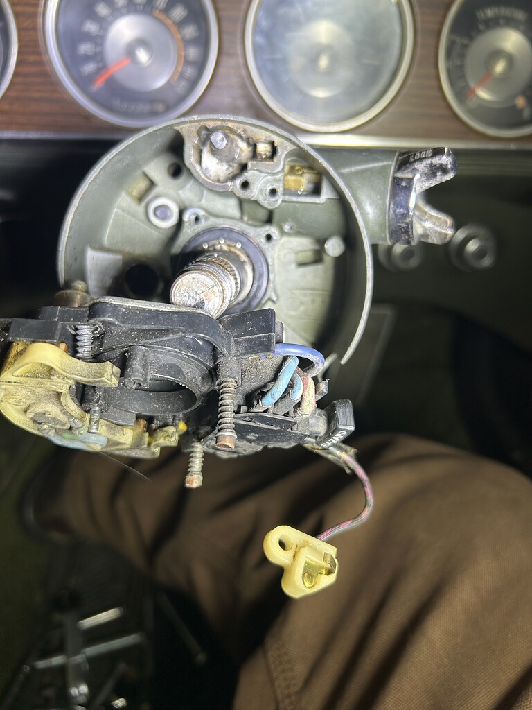 Ignition switch replacement - Classic Cougar Maintenance Restoration ...