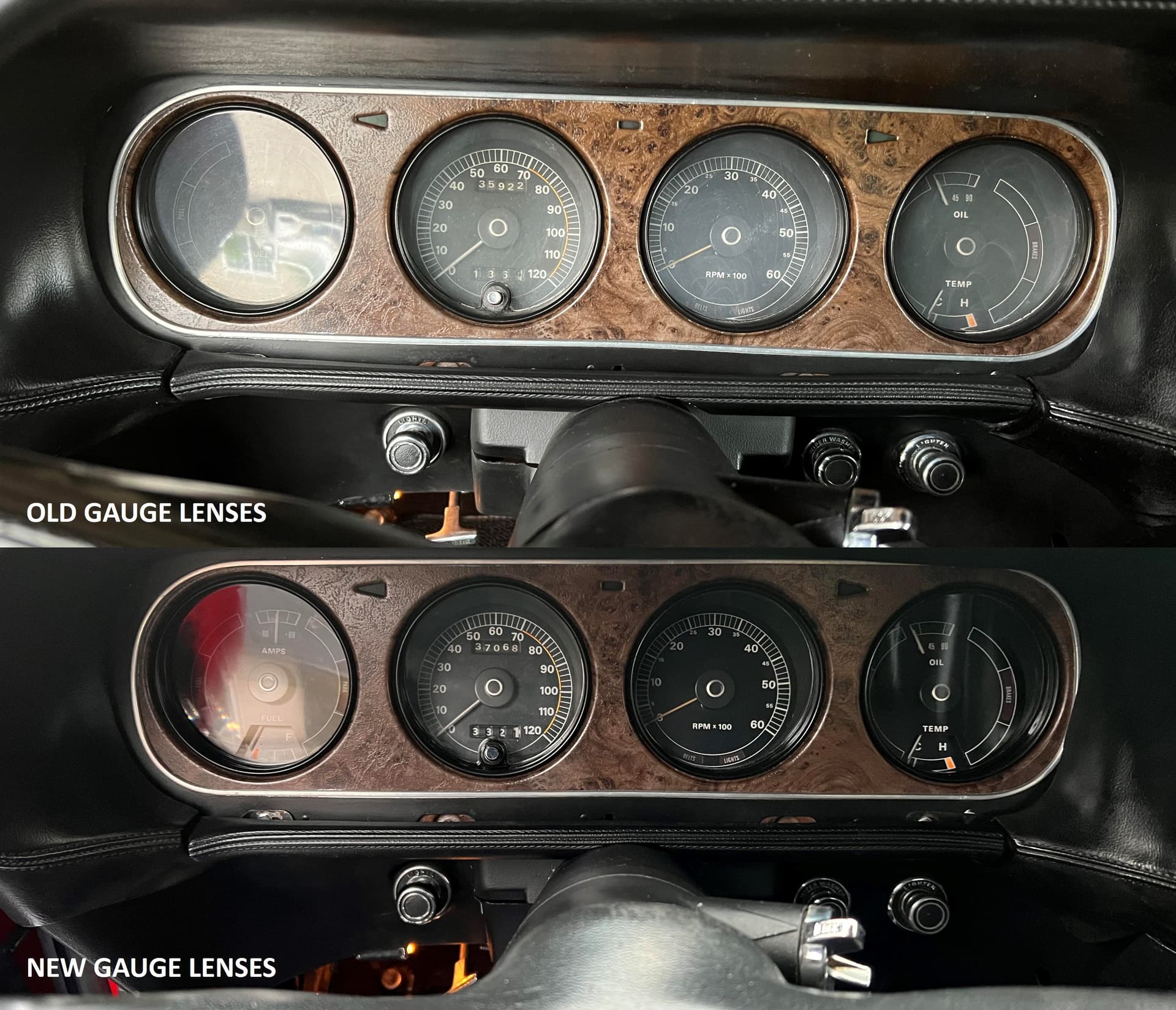 '70 XR7 Gauge Lens Replacement - #44 by JoeViking - Classic Cougar ...