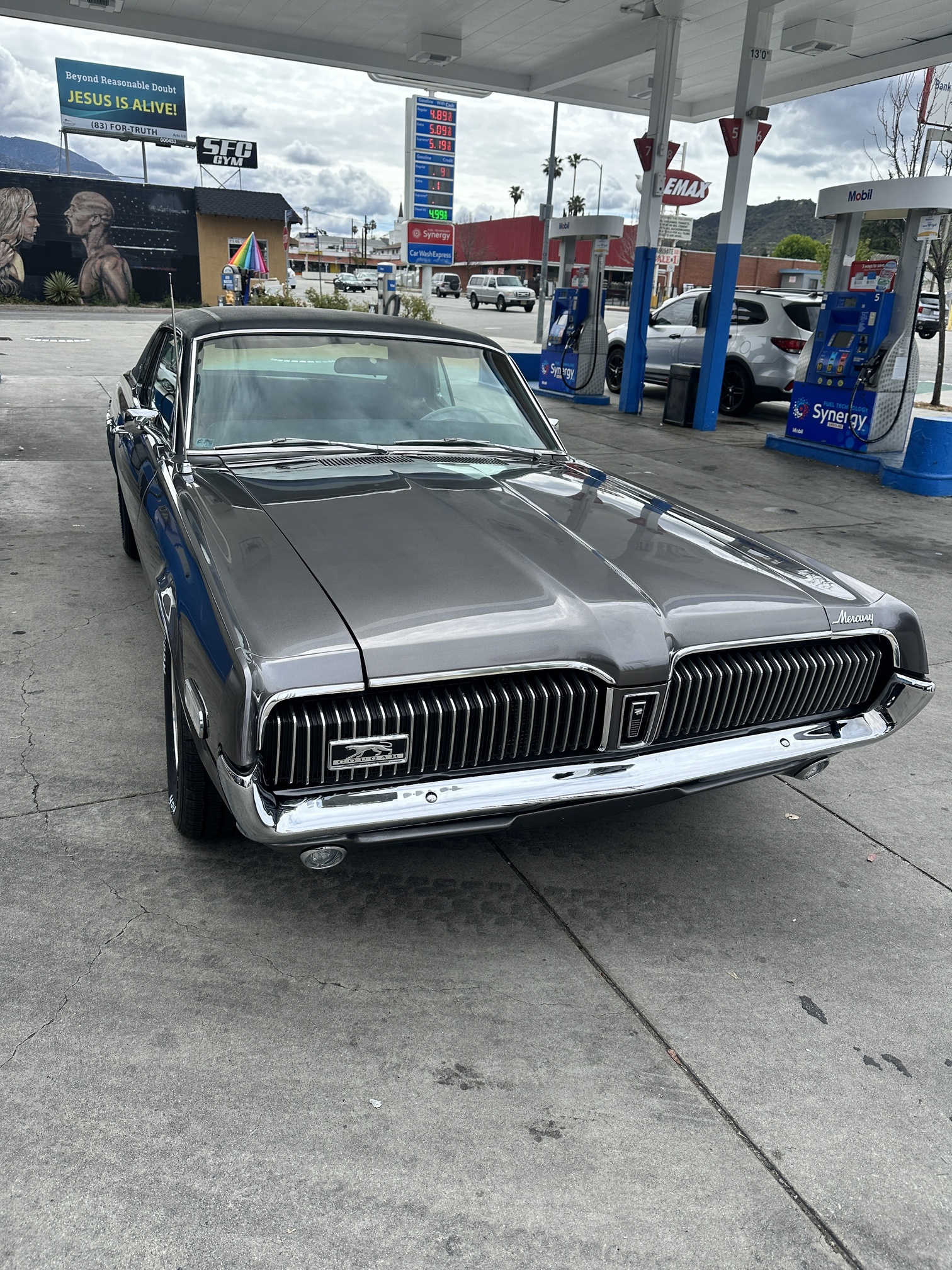 Repro barrel nuts and repro Mercury script for deck lid script ...